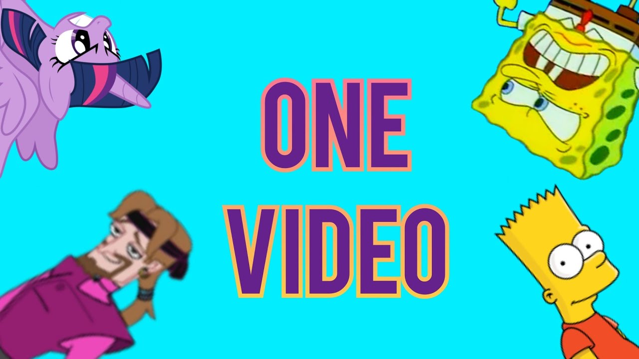 Four Cartoon Characters trapped in one video - YouTube