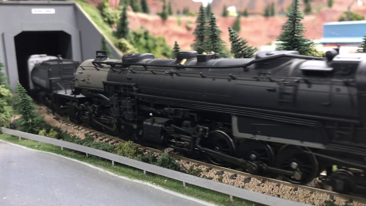 Southern Pacific AC4 Cab Forward #4108 Comes Out Of The Marie Tunnel ...