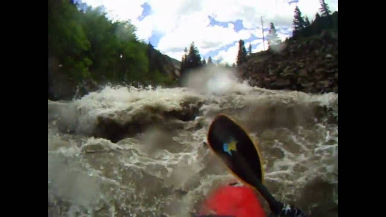 Crystal River Narrows at high flows - YouTube