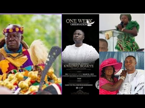 Wife of Rev Anthony K. Boakye challenges Otumfo Osei Tutu -Who are you ...