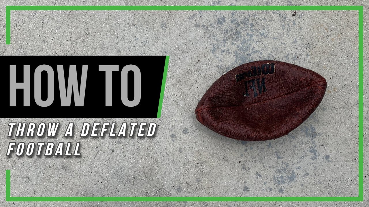 How To Throw a Deflated Football 🏈 Flat Dog Toy┃#AttainVideos - YouTube