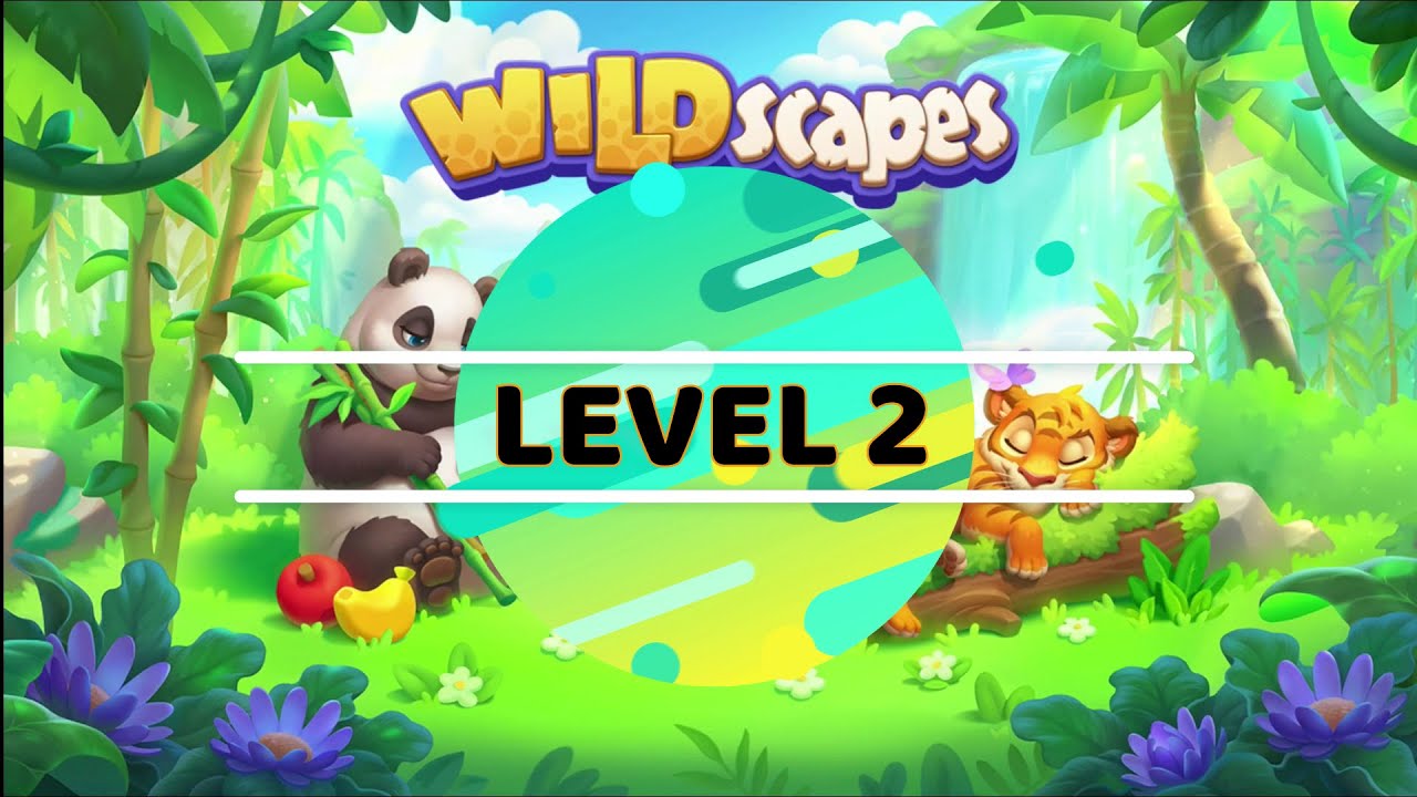 Wildscapes Gameplay Walkthrough - Level 2 - YouTube