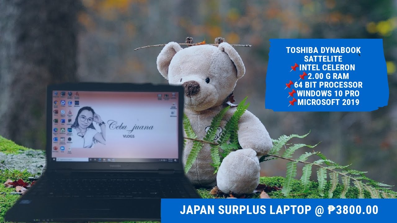 Japan Surplus Laptop Unboxing and Review / Cebu_juana Vlogs / Lazada ...