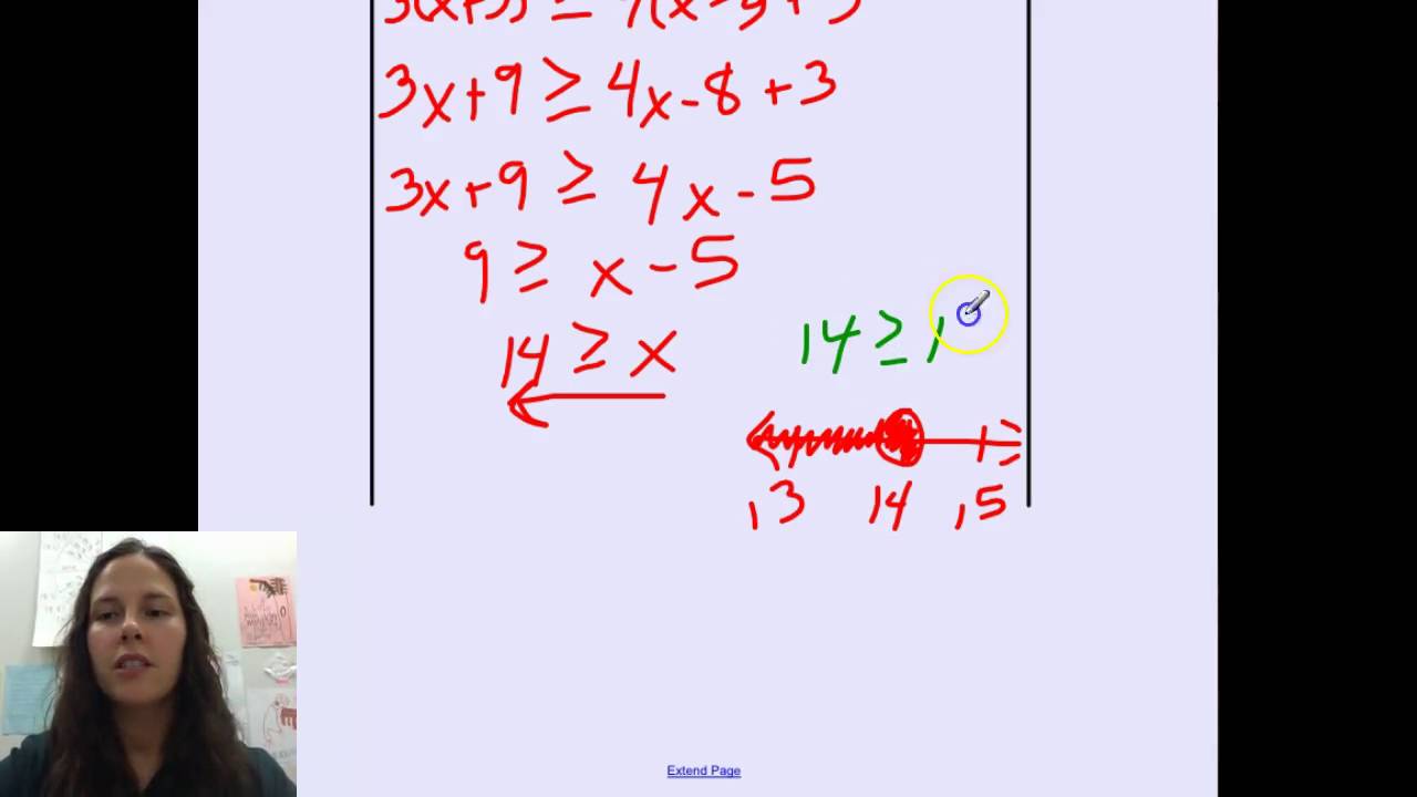 P9D1 Inequalities and Set Notation - YouTube