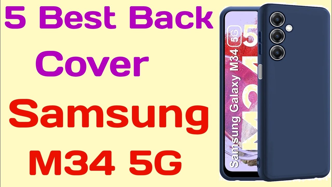 Samsung M34 5G Back Cover | Best back cover for samsung galaxy m34 5g ...