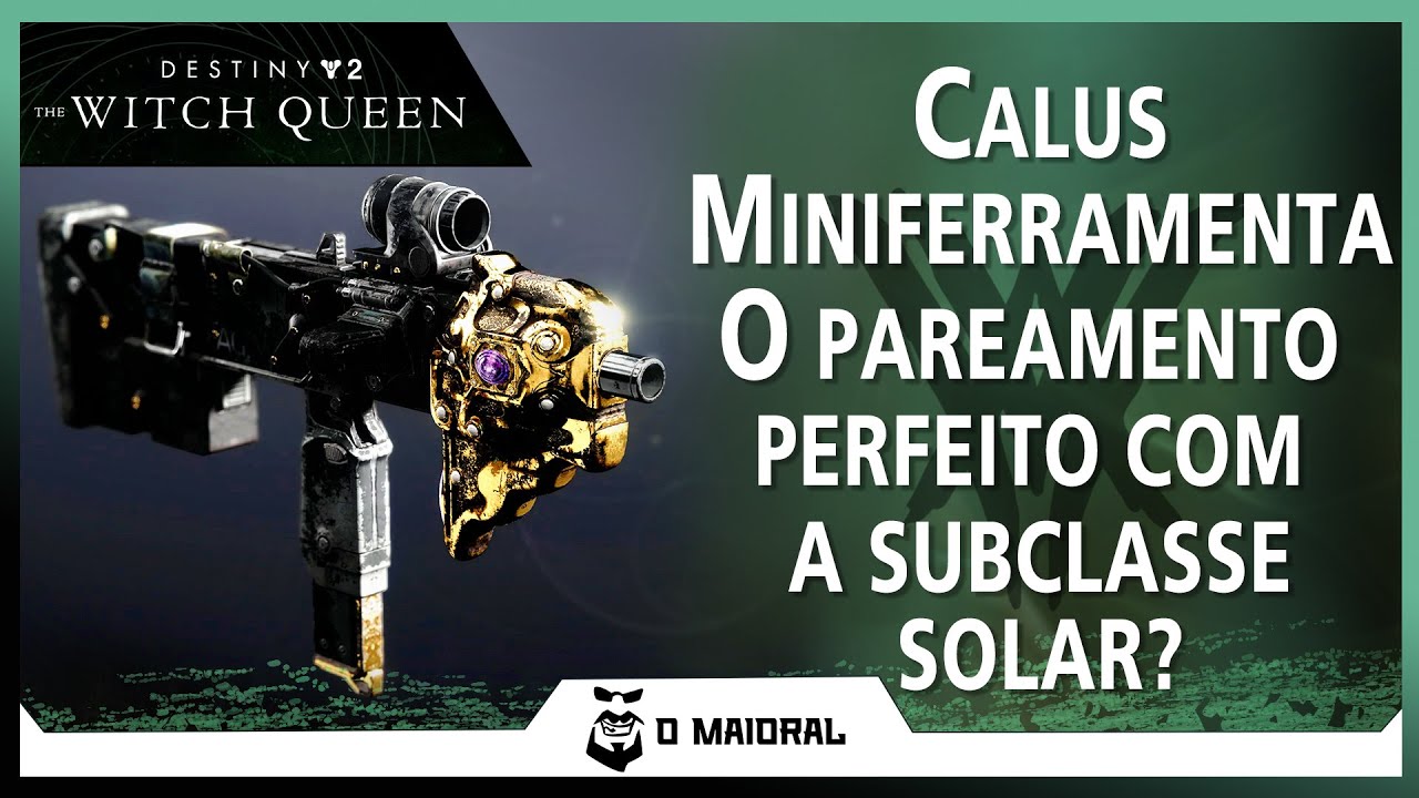 DESTINY 2 - Calus Miniferramenta - O Pareamento Perfeito Com A ...