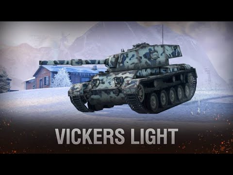 Vickers Light 105 до Ребаланса 10.3 | Реальные бои на танке! Tanks ...