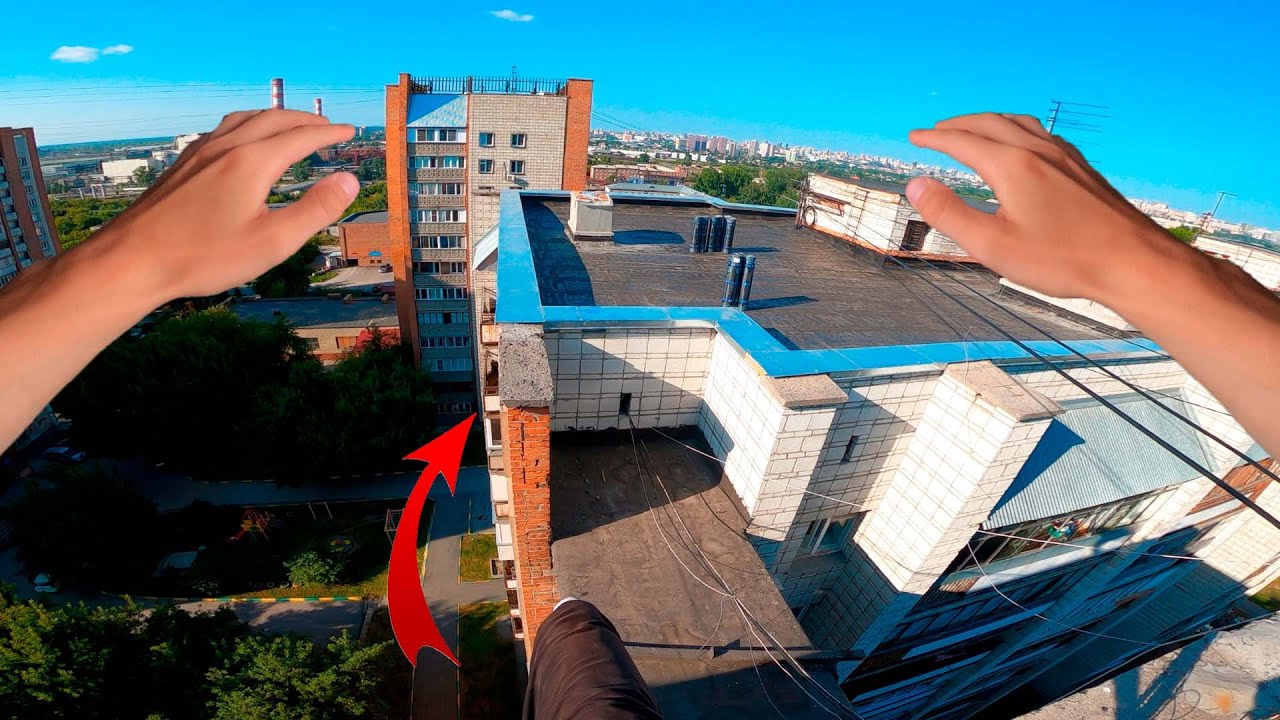 Rooftop PARKOUR vs SECURITY POLICE | Epic Escape PARKOUR POV Part 2 ...