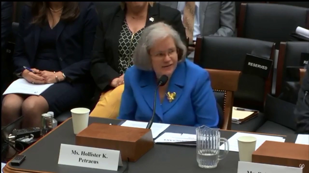 Holly Petraeus Testimony 6-25-19 - YouTube