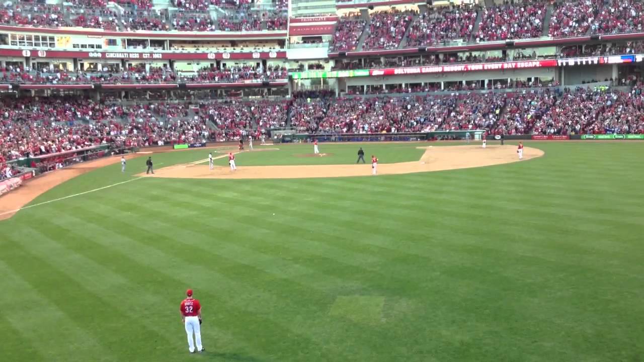 Cincinnati Reds clinch the NL Central division for 2012 - YouTube