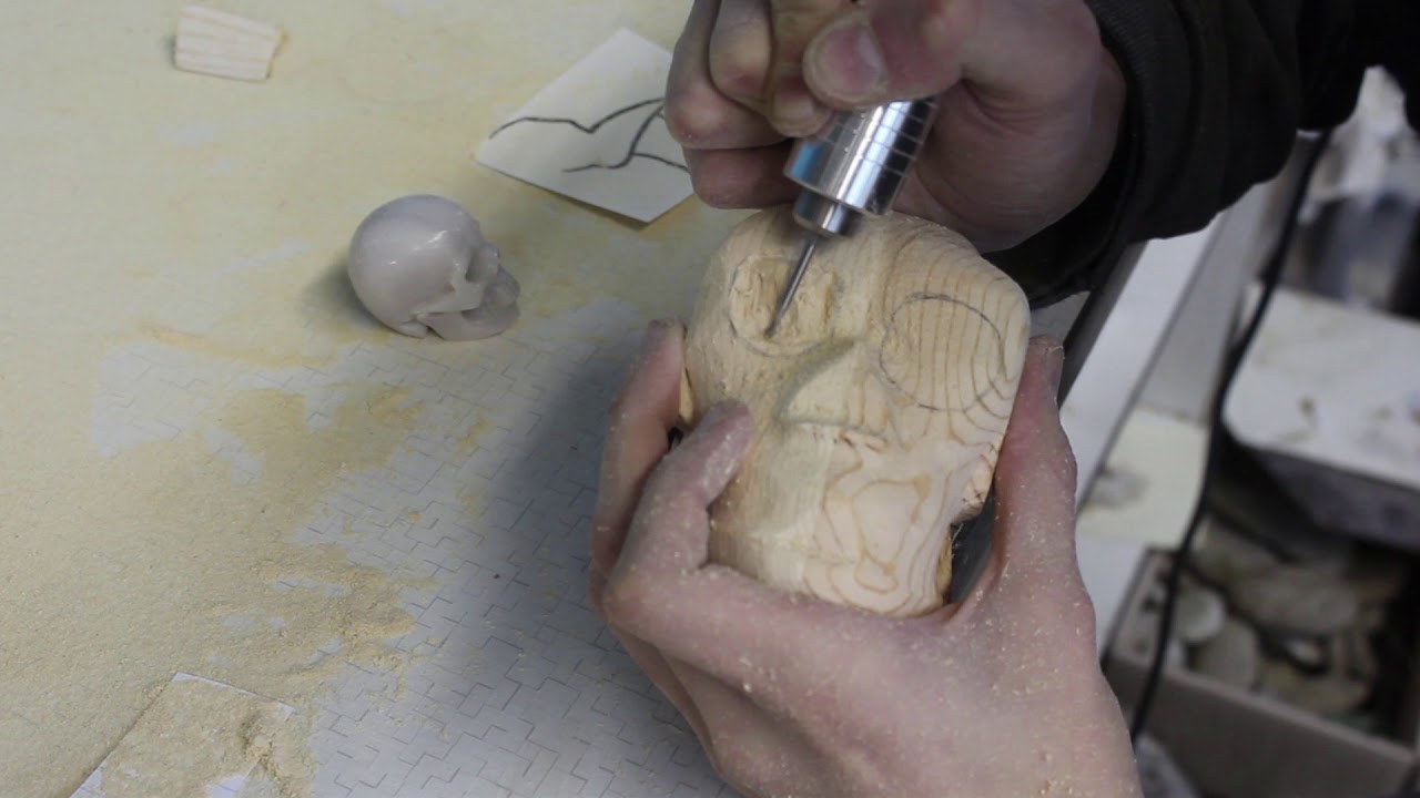 I Carve A Skull Out Of Wood YouTube I Carve A Skull Out Of Wood YouTube