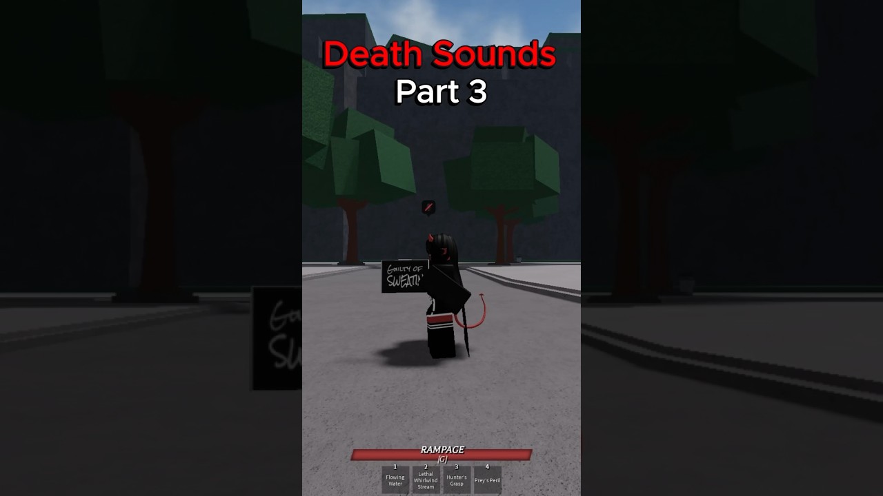 Death Sounds P3 #strongestbattlegrounds #tsbg #roblox # ...