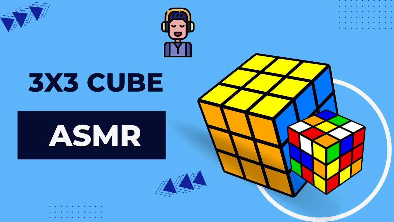 ASMR Solving 3x3 Cube | Rubik's Cube ASMR No Talking | Part 2 - YouTube