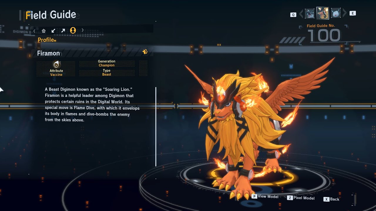 firamon all digivolution/de-digivolution/profile Digimon Story Time ...