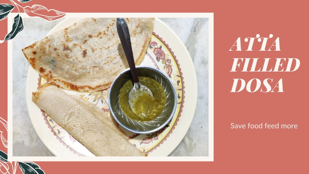 Instant Wheat Dosa Recipe || Crispy & Healthy Wheat Dosa Recipe ...