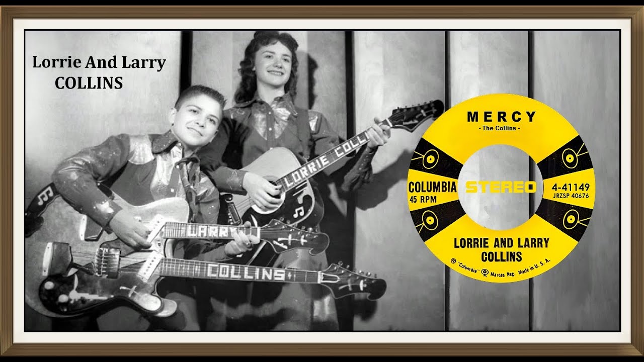 Lorrie And Larry Collins - Mercy 1958 (STEREO) - YouTube