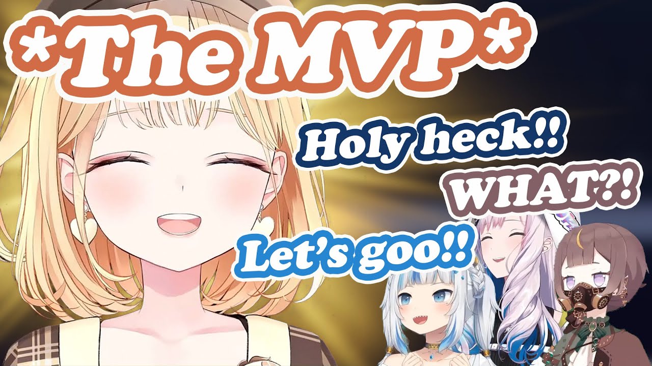 Ame had a gamer moment and saved Gura co. from zenloss (Hololive/Eng ...