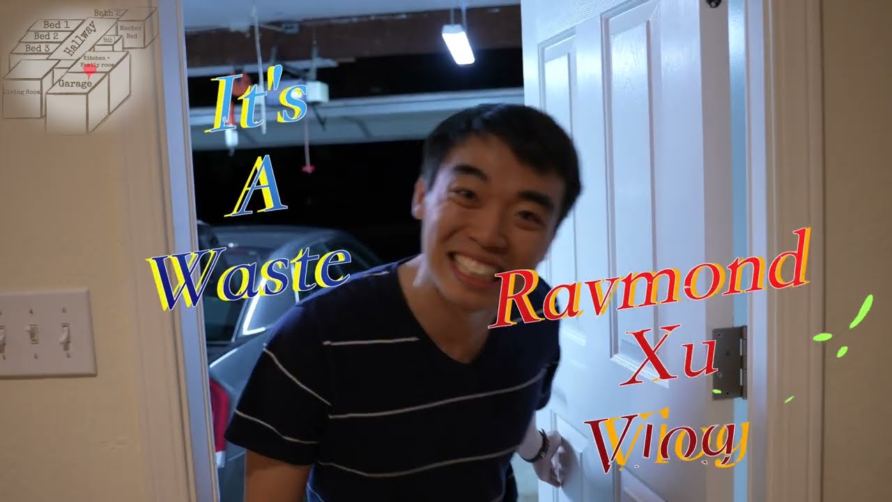 It's a waste (OFFICIAL MUSIC VIDEO) - Raymond Xu Vlog - YouTube