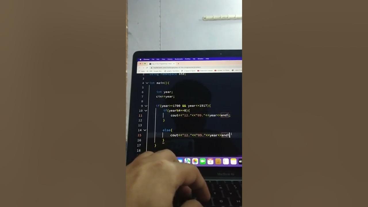 #hackerrank ( DAY OF THE PROGRAMMER SOLVED )IN C++ - YouTube
