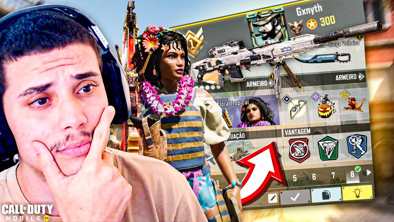Descobri O Armamento Inteiro Do Ganyth Sem Ele Saber Cod Mobile