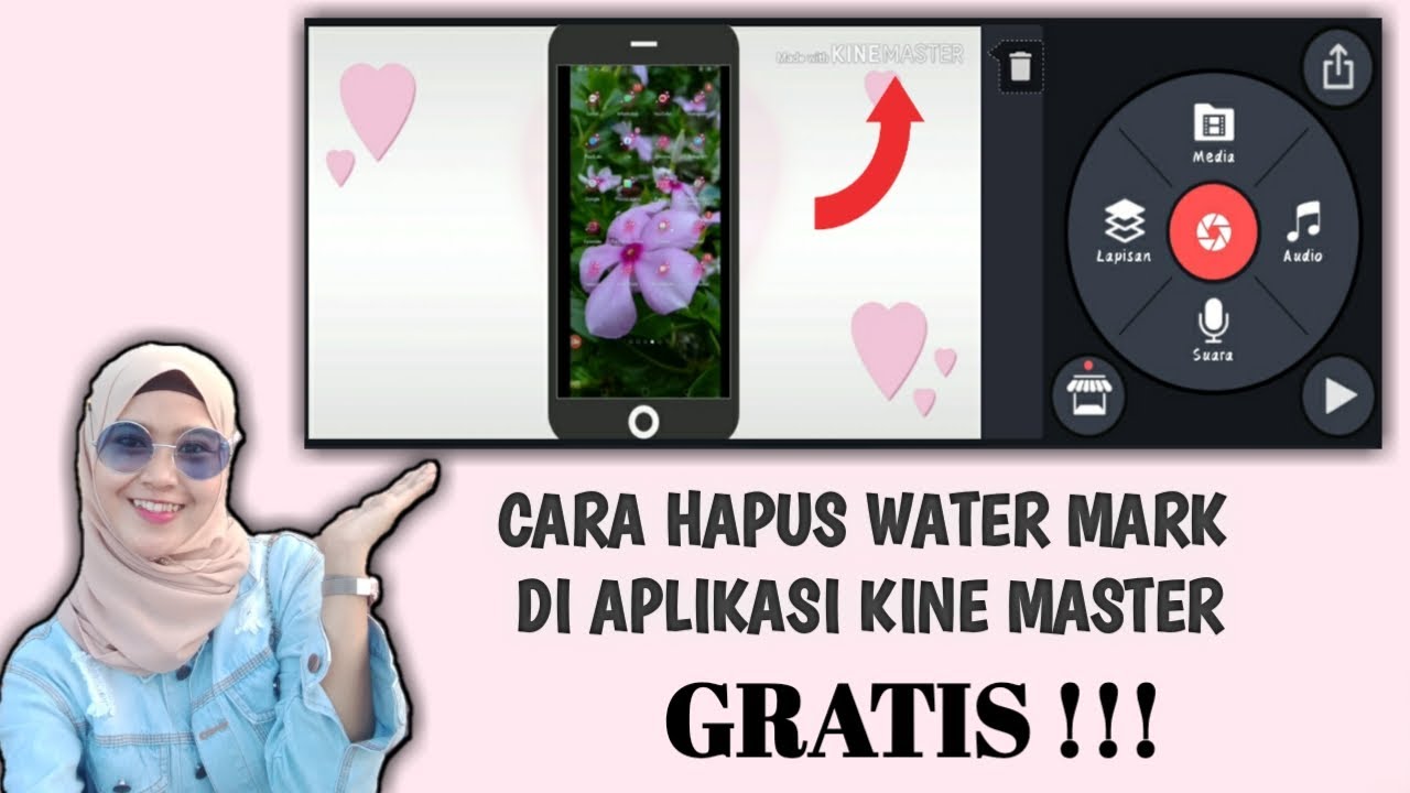 Cara Menghilangkan Water Mark Kine Master GRATIS | Gampang banget - YouTube