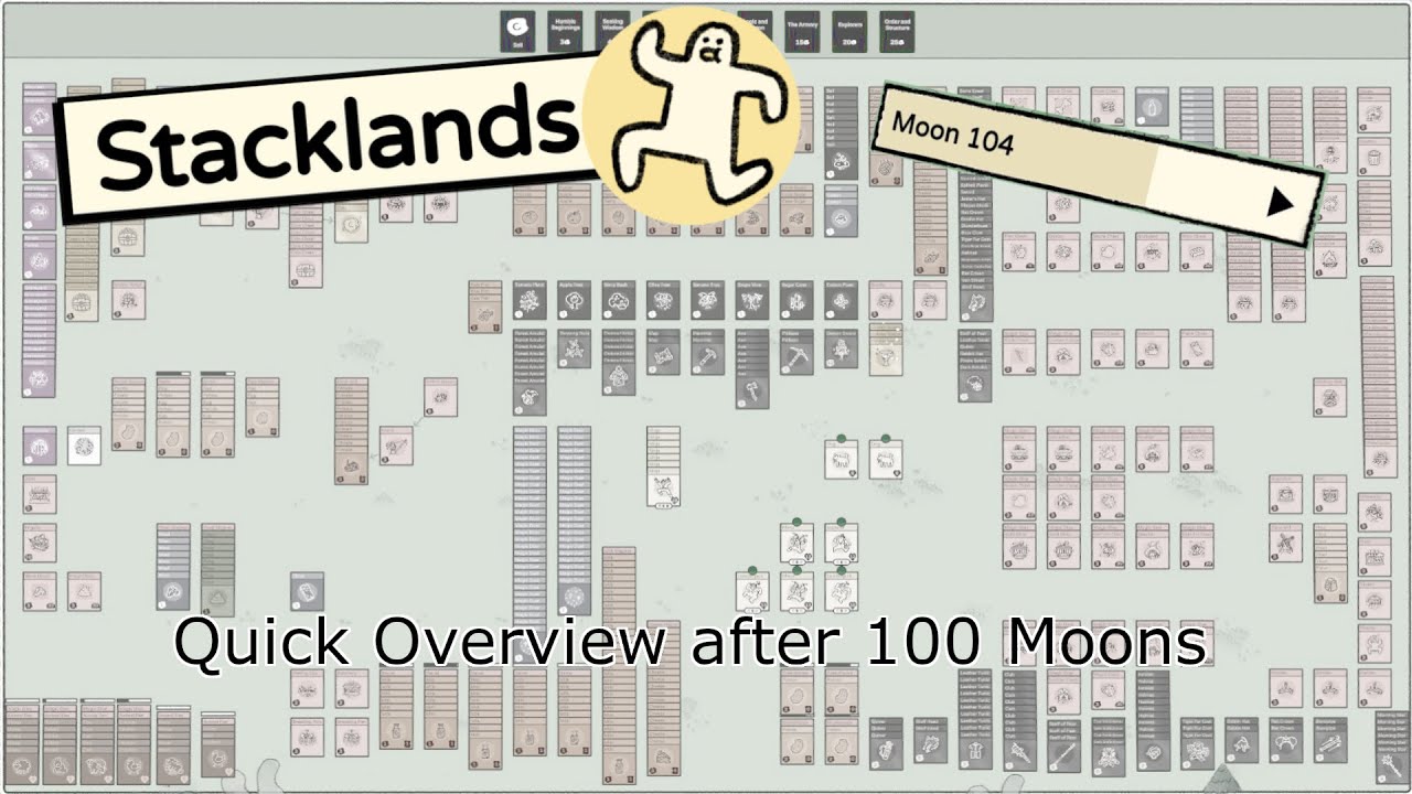Stacklands After 100 Moons Showcase - YouTube