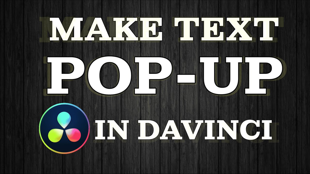 Create Bouncy Pop-Up Text in Under 1 Minute - YouTube
