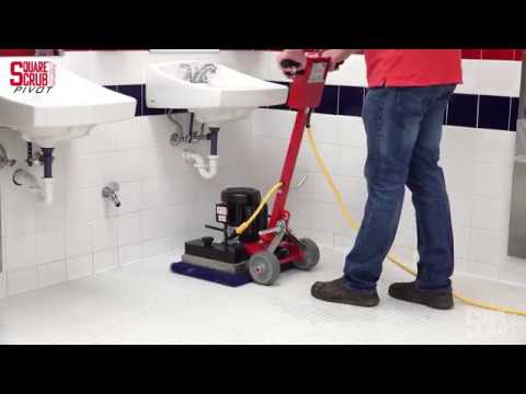 Healthcare Cleaning with Square Scrub - YouTube