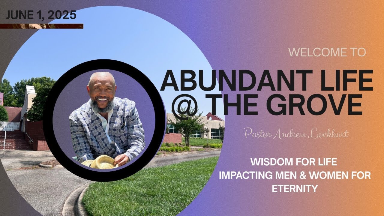 WISDOM FOR LIFE Impacting Men & Women for Eternity~ Pastor Andrew ...
