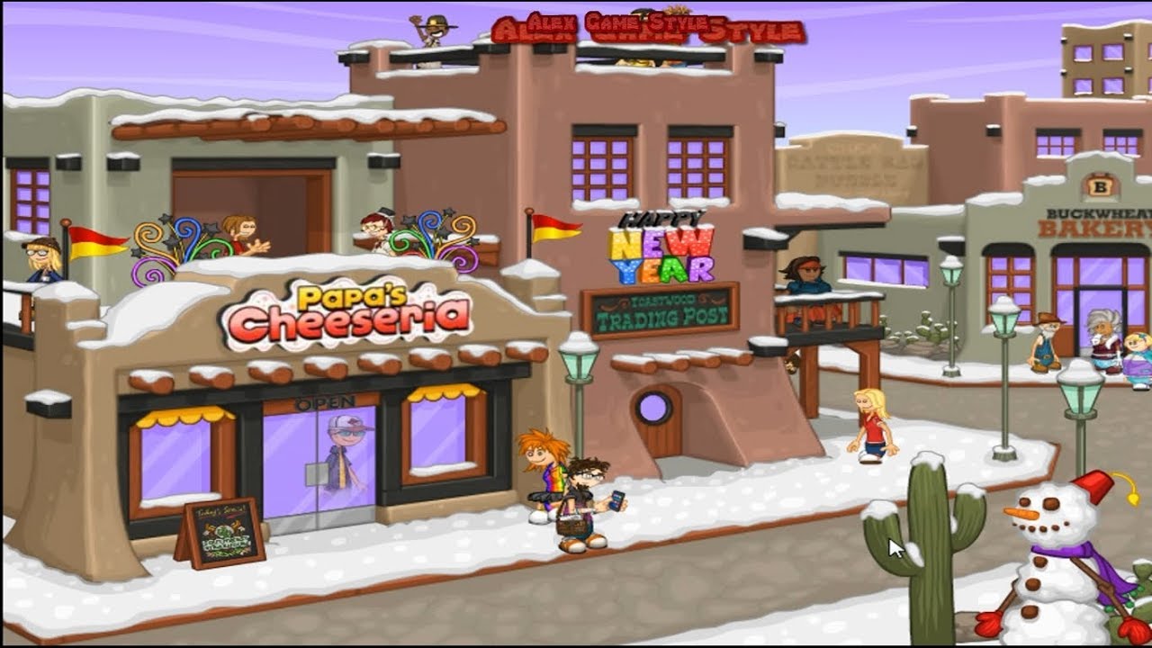 Papa's Cheeseria Day 70 Rank 46 New Year (New Mac n' Cheese) Gameplay ...