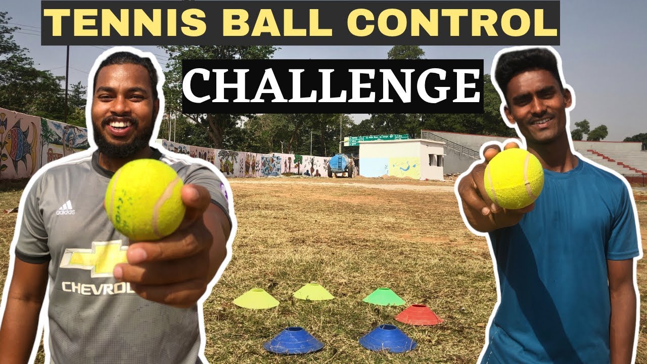 Ball Control Challenge With Tennis Ball / Soccer Challenge - YouTube