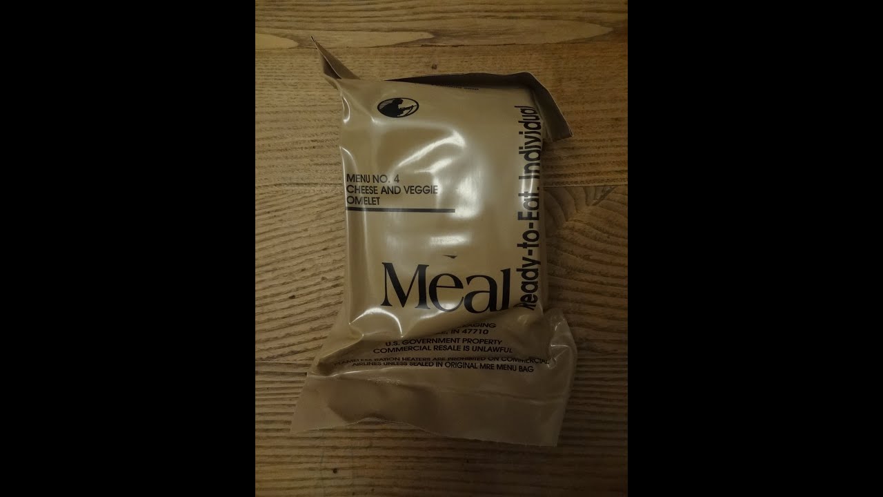 MRE Review: Cheese and Veggie Omelet (2005) Part 1: Background and ...