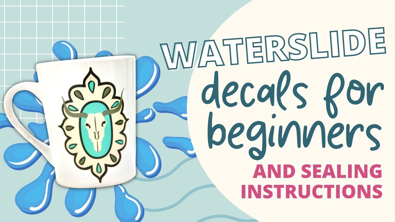 Waterslide Decals For Beginners Sealing Instructions For You YouTube Waterslide Decals For Beginners Sealing Instructions For You YouTube