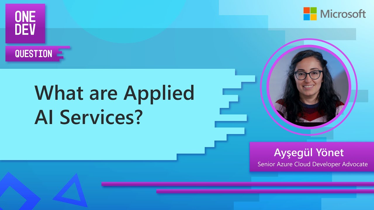What are Azure Applied AI Services? | One Dev Question - YouTube
