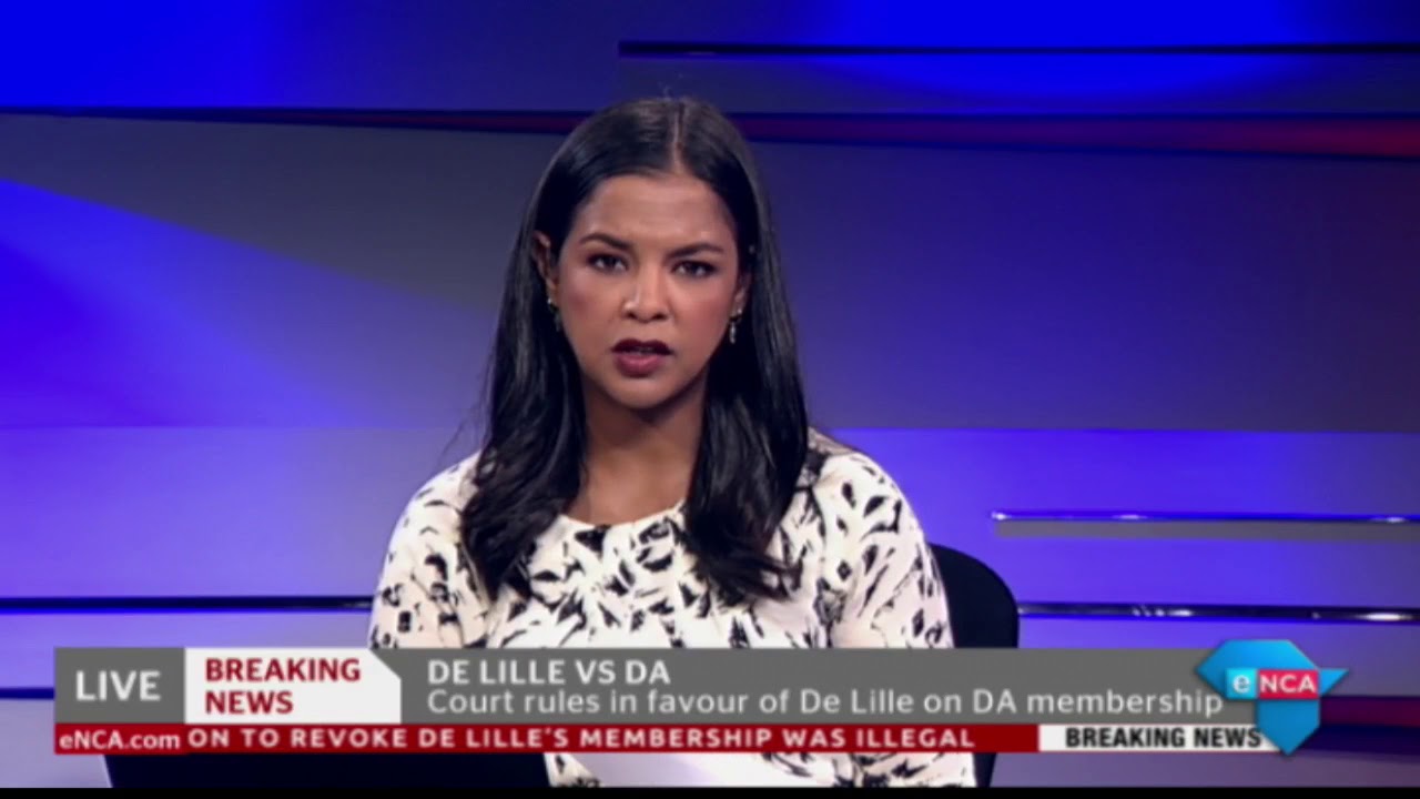 Legal expert Ulrich Roux weighs in on De Lille case - YouTube