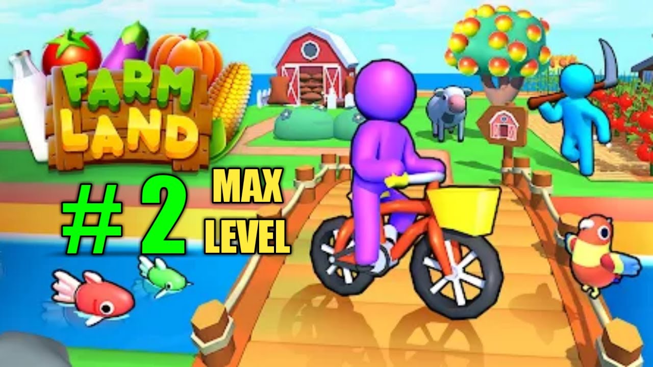 Farm Land: Farming Life Game - Max Level Unlocked all city - YouTube