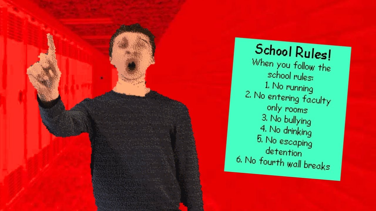 Baldi's Basics Without Breaking Rules - YouTube