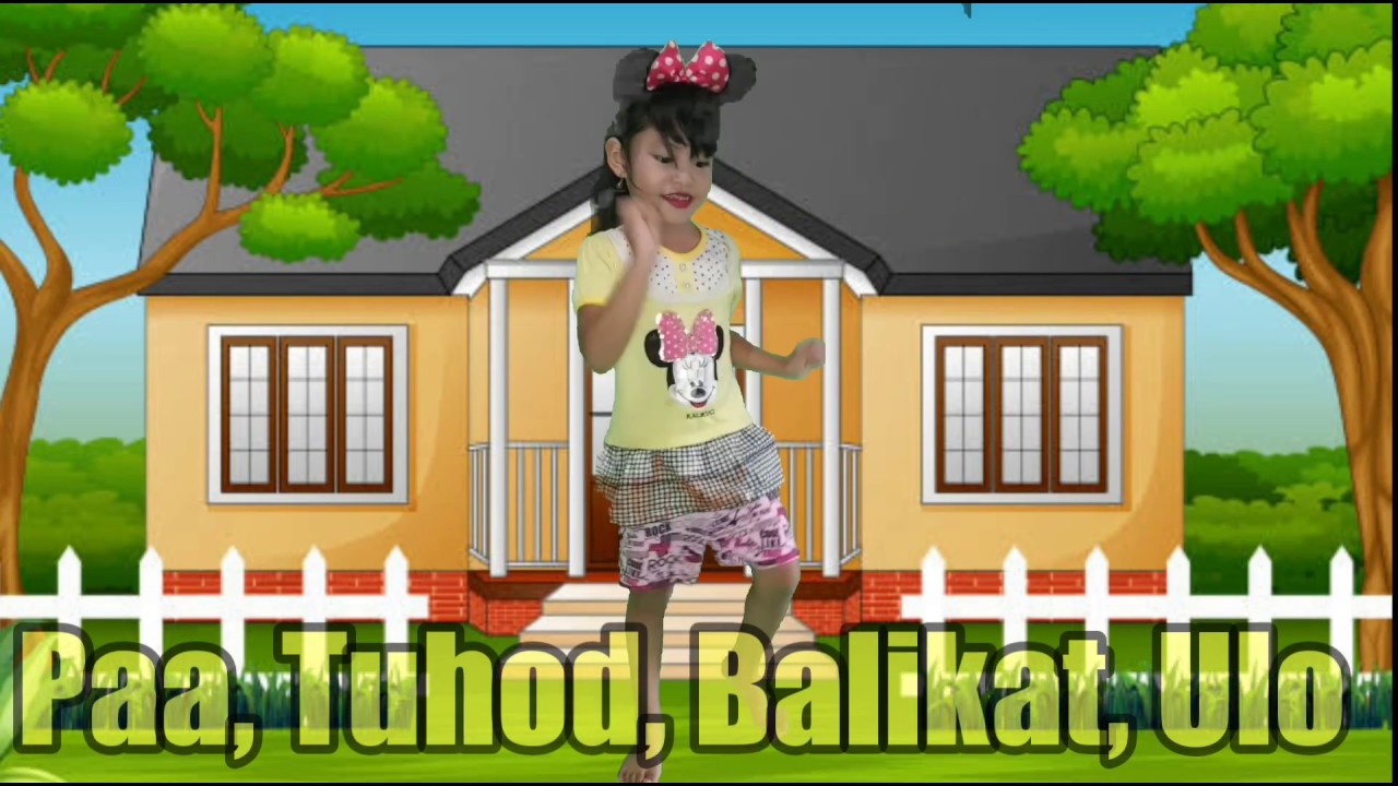 PAA TUHOD BALIKAT ULO | AWITING PANGBATA | NURSERY RHYME - YouTube