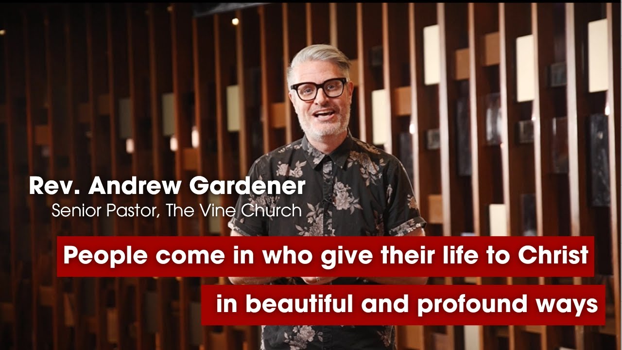 You will see people give life to Christ // Rev. Andrew Gardener【起動！全城啟發 ...