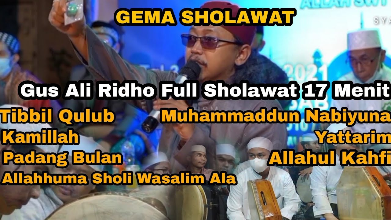 FULL SHOLAWAT 17 MENIT (Medley) || Gus Ali Ridho Bagi Hadiah Kejamaah ...
