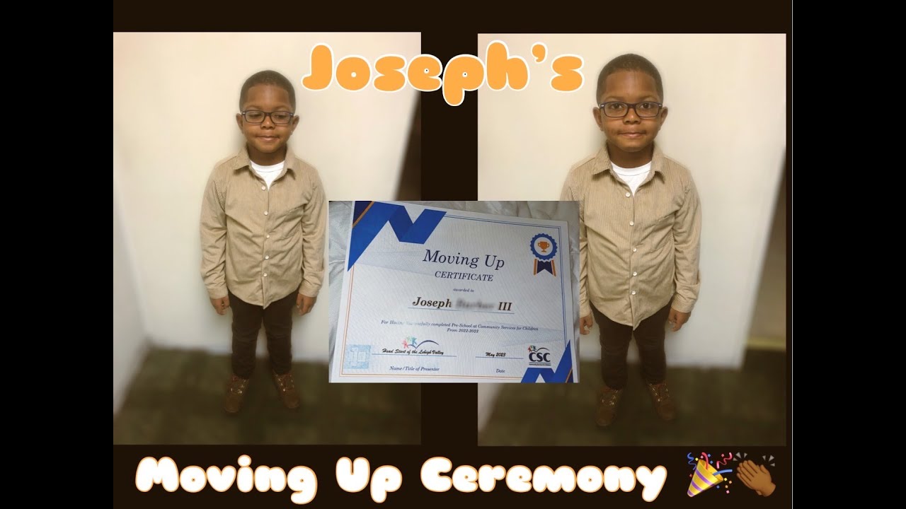 Joseph's Preschool Moving Up Ceremony !!! Very Proud Auntieee 🫶🏾 - YouTube