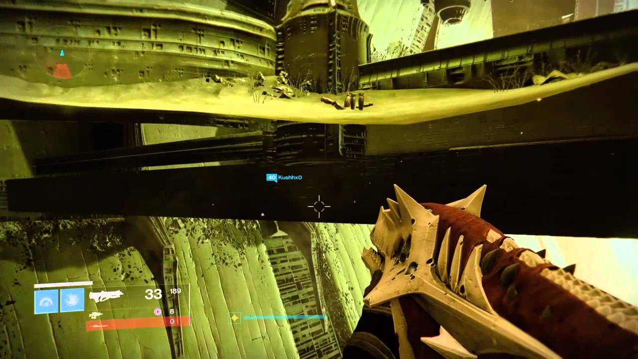 DESTINY-(HOW TO GET UNDER THE MAP DREADNOUGHT)!!! - YouTube