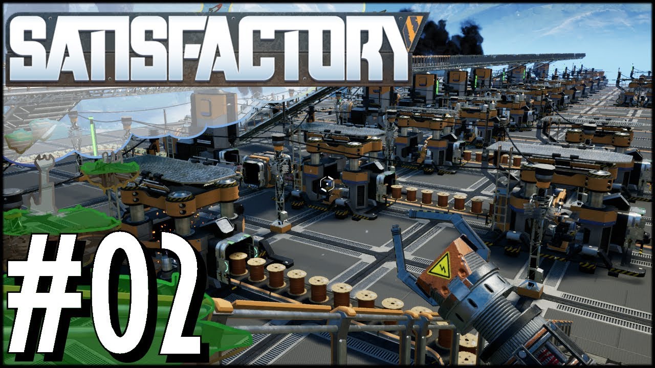 Satisfactory ¦ Concrete Plans ¦ #02 ¦ Let's Play - YouTube