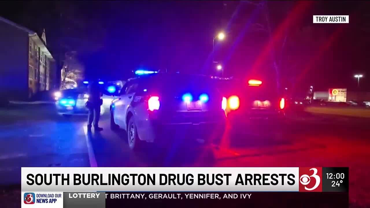 3 arrested in South Burlington drug bust - YouTube