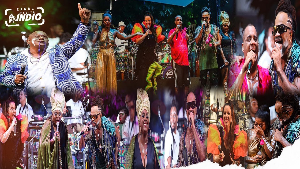 CARLINHOS BROWN convida NINHA + XEXEU + PATRÍCIA + AMANDA + PAULA ...