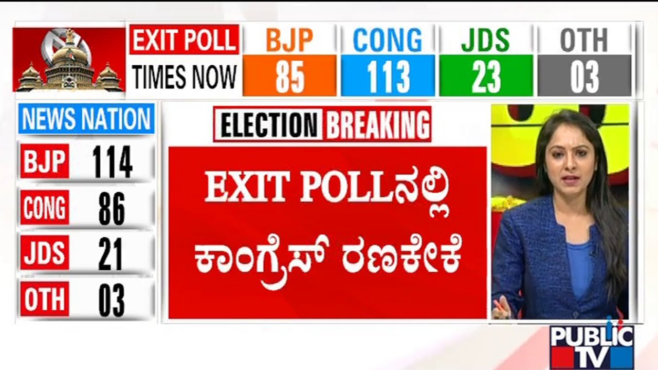 Karnataka Exit Poll Results: Randeep Surjewala To Arrive In Karnataka Tomorrow | Public TV - YouTube