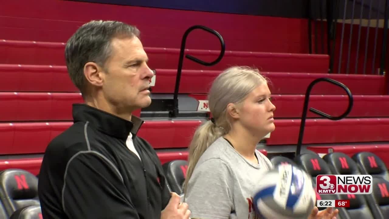 NU volleyball coach Cook hopeful Huskers will play this season - YouTube