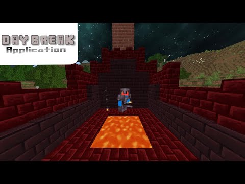 My DayBreak Smp Application (declined) - YouTube
