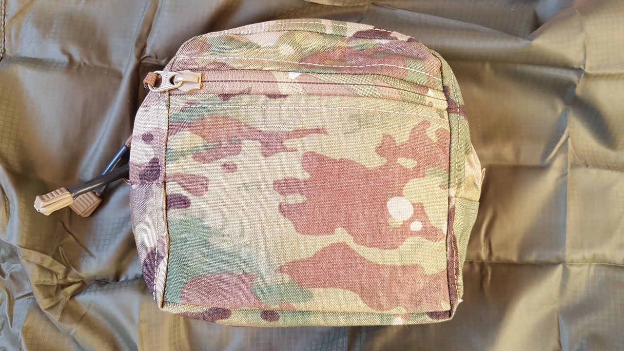 Crye Precision GP Pouch 6x6x3 With SSE Bag - YouTube