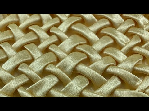 How to sew basket weave pattern -  Canadian smocking